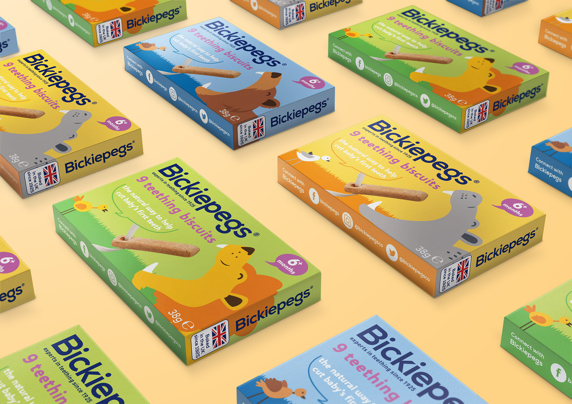 Bickiepegs Baby Food Packaging Design | Creative Packaging