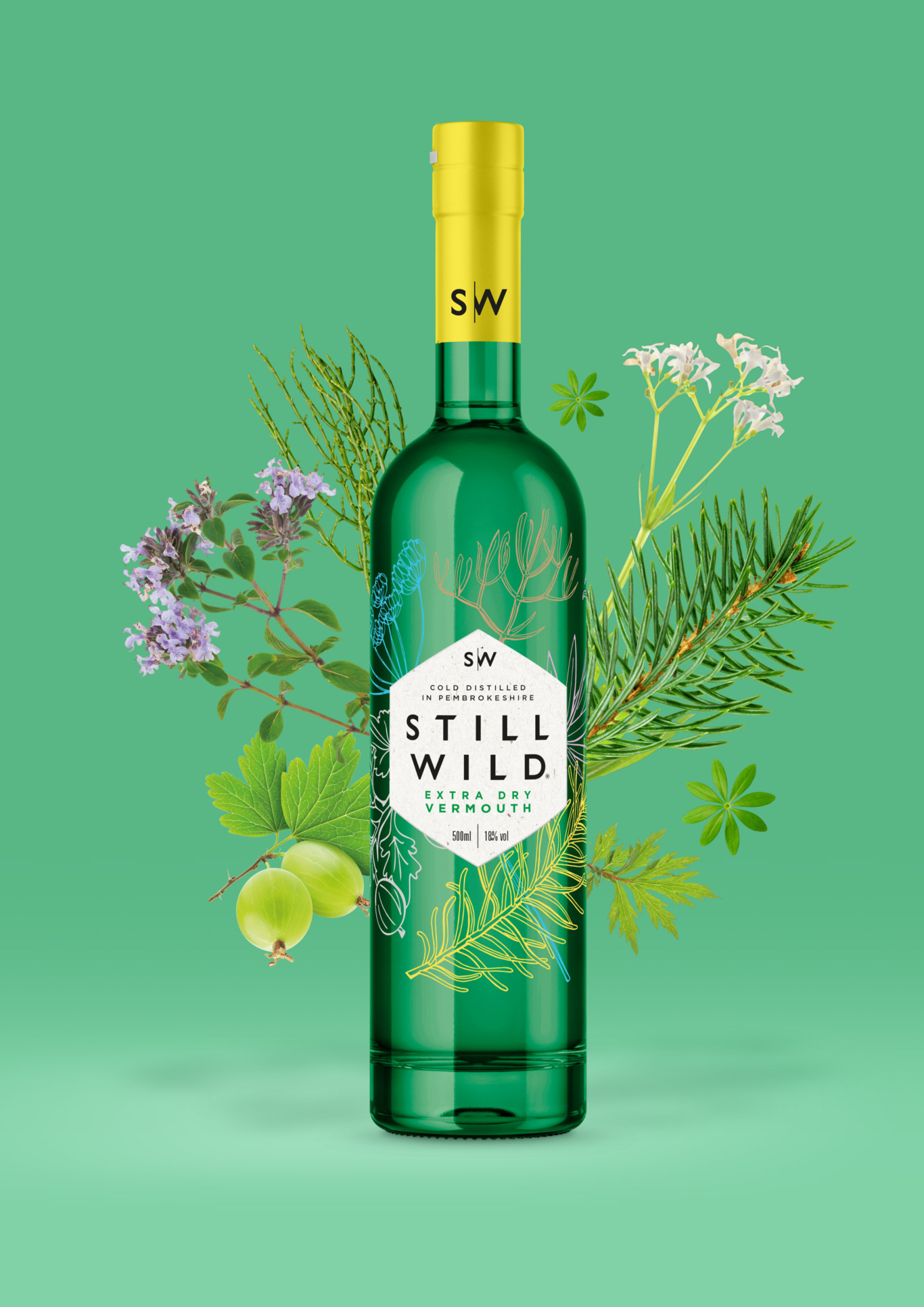 Still Wild Spirits Packaging Design | Drinks Packaging Design