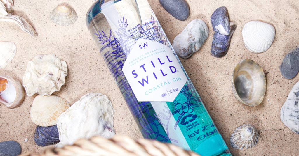 Gin Packaging Design: Still Wild Drinks
